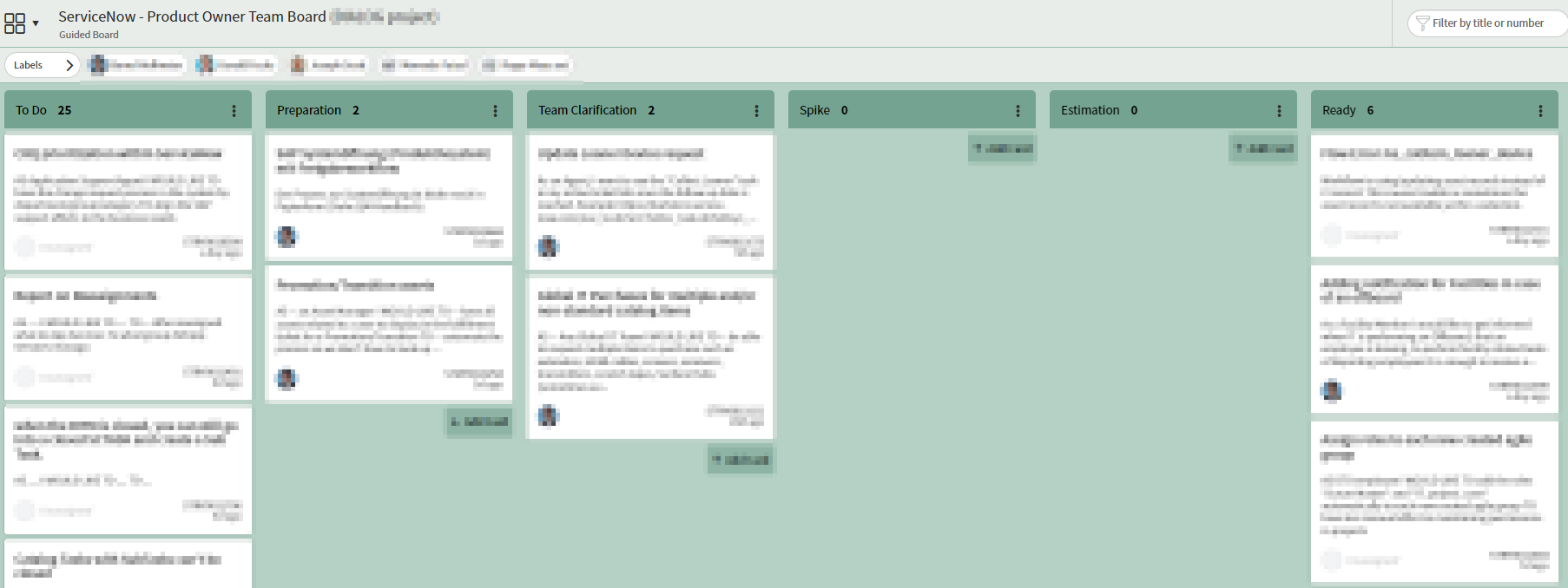 Product Owner Planning with ServiceNow - try. learn. grow. repeat.